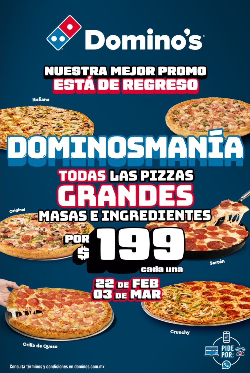 Noticias - Regresa Dominosmanía con una promoción irresistible - Alsea